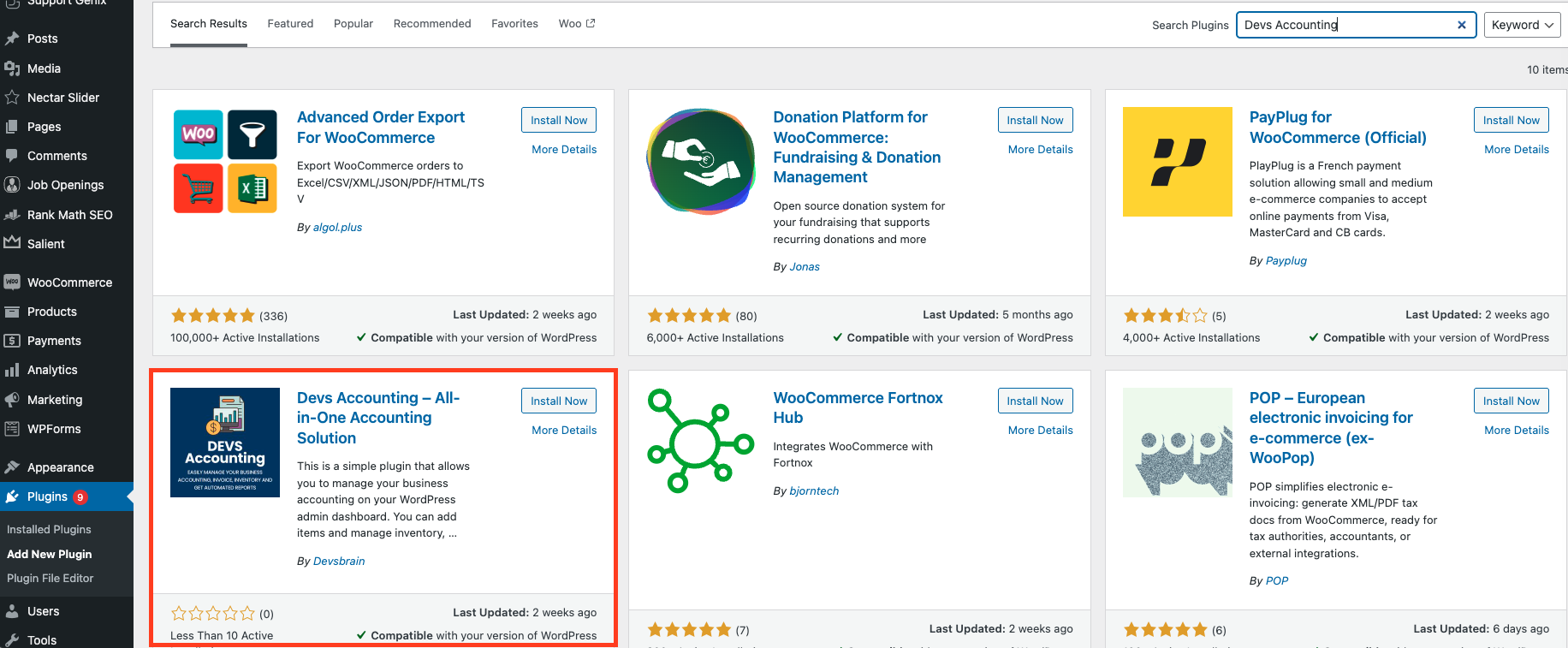 Devs Accounting Docs - Devsbrain